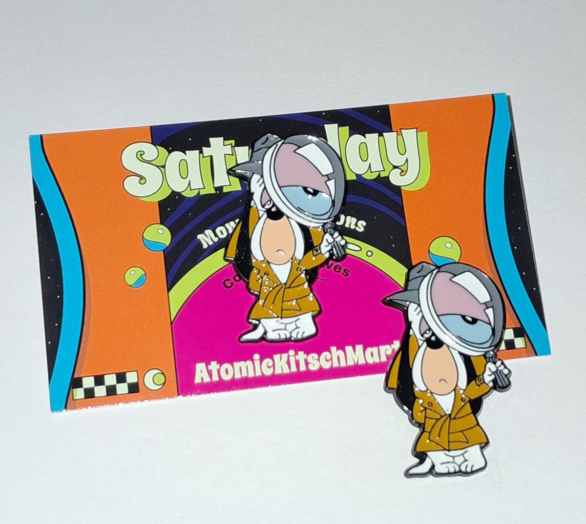 Droopy Dog Enamel Pin – Atomic Kitsch Mart