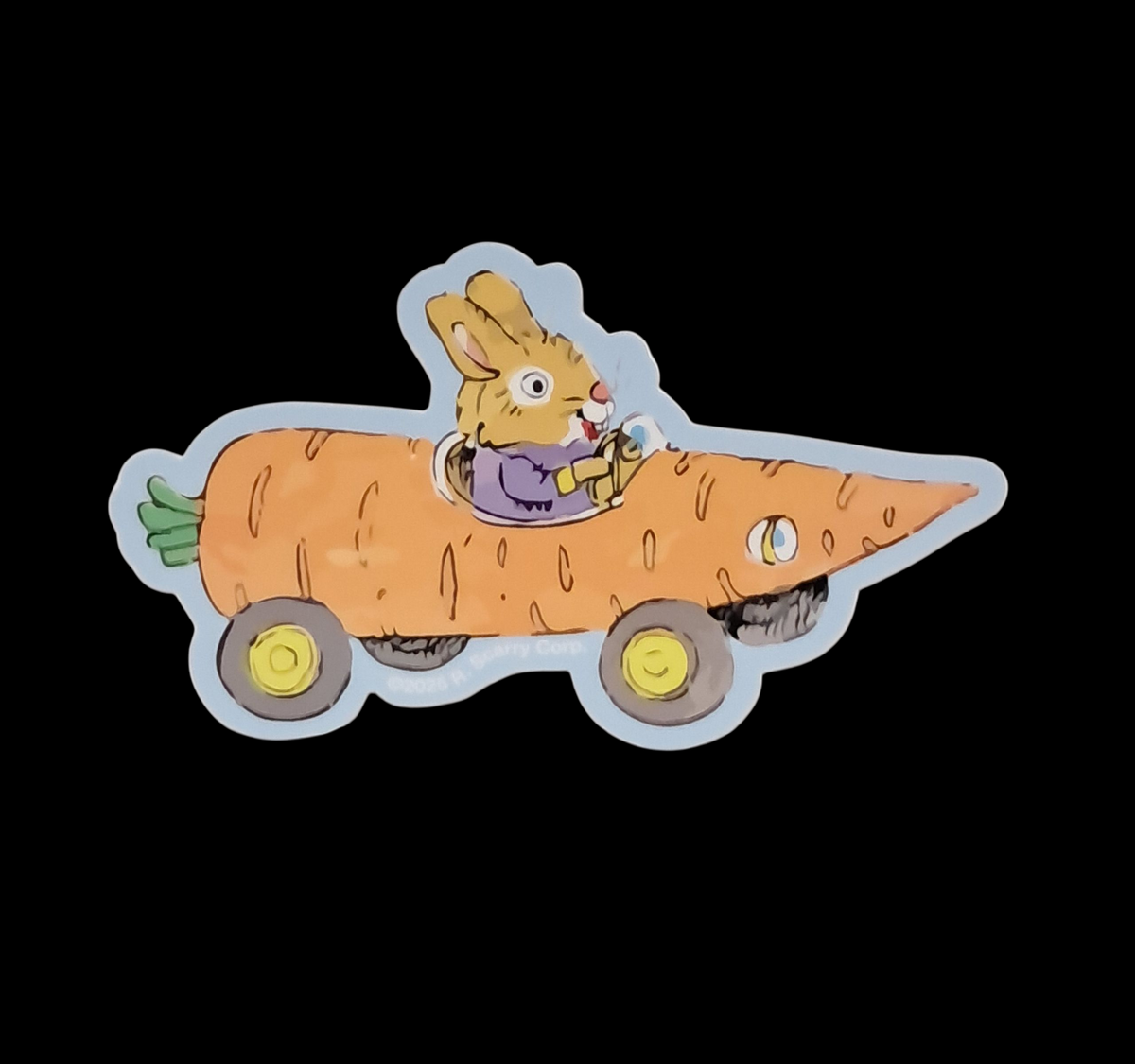 Richard Scarry Busy Town Carrot Car – Atomic Kitsch Mart