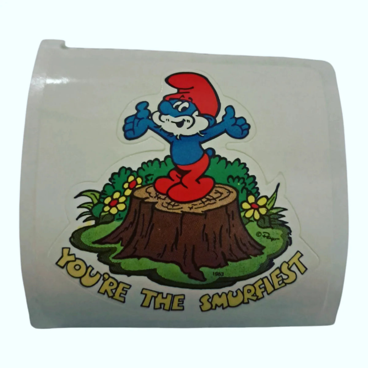 Unused 1980's Smurf Stickers Choice – Atomic Kitsch Mart