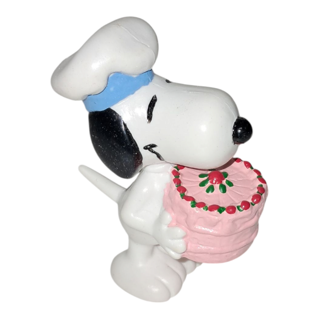 Vintage Snoopy Holding Cake PVC Figure – Atomic Kitsch Mart
